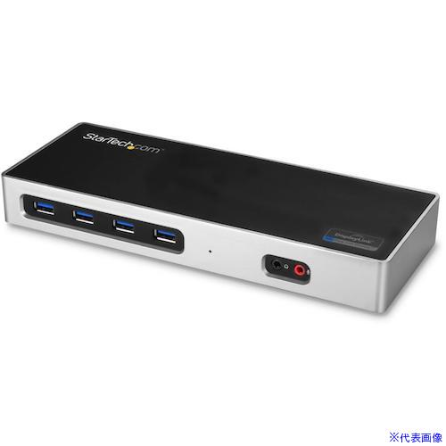 オレンジブック トラスコ中山　TRUSCOStarTech ドッキングステーション/USB−A & USB−C接続/2画面/4K60Hz/HDMI DP/多機能マルチハブ 〔品番:DK30A2DH〕[ 注番:5976424]特長●USB-A...