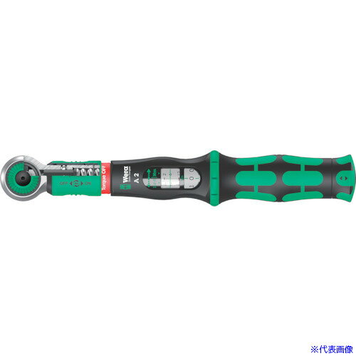 オレンジブック トラスコ中山　TRUSCOWera(ヴェラ) 空転式トルクレンチ(プリセット型) A2セーフトルク 2〜12Nm 1/4ビット用 〔品番:343973〕[ 注番:6069098]特長●設定トルクに達すると空転するスリッピング...