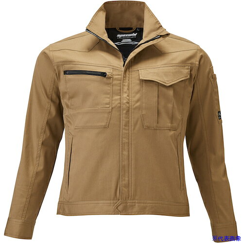 オレンジブック トラスコ中山　TRUSCOAtackbase ストレッチブルゾンベージュ5L 〔品番:2503406503〕[ 注番:6088817]特長仕様●色：ベージュ●サイズ：5L仕様2材質/仕上セット内容/付属品注意原産国（名称）ベ...