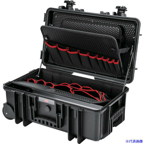 オレンジブック トラスコ中山　TRUSCOKNIPEX ツールケース Robust26 Move 〔品番:002133LE〕[ 注番:6107094]特長●防塵、密閉、防水性に優れています。●ボトムトレイはアルミニウム仕切システムで自由にレ...