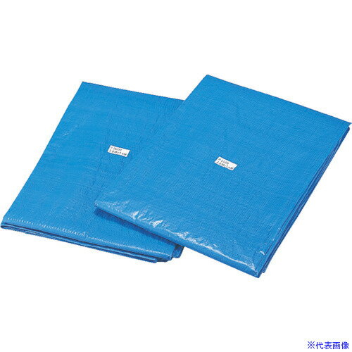 オレンジブック トラスコ中山　TRUSCOコンドーテック ブルーシートKL 10×10 2枚入 〔品番:091Z5041010KL〕[ 注番:6125109]特長●工事用はもちろん、一般家庭でも使えます。ラミネートコーティングにより、防水効...