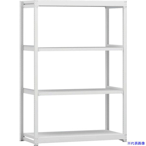 オレンジブック トラスコ中山　TRUSCO金剛 中軽量棚BLL 基本単式1連 有効3段 1200X600X1800 〔品番:BLL461604SOR〕[ 注番:6275536]特長●ボルトを使用しない組み立てやすい構造です。●100%のリサ...