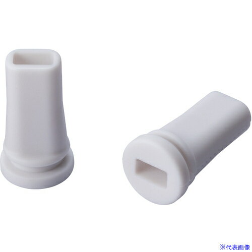 オレンジブック トラスコ中山　TRUSCOタカチ 差込型コードブッシュ 〔品番:CBS305515W〕[ 注番:6288953]特長●電線を曲げ等から保護するコードブッシュです。仕様●色：オフホワイト仕様2●電線形状:平型 適合電線サイズ:...