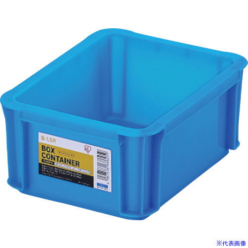 オレンジブック トラスコ中山　TRUSCOIRIS 299253 BOXコンテナ B−1.5R ブルー 〔品番:B1.5RBL〕[ 注番:6293747]特長●収納用品として暮らしのさまざまな場面で多目的に活用できるBOXコンテナです。用途...