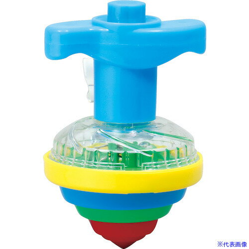 オレンジブック トラスコ中山　TRUSCOArTeC ピカッとスピン(2970) 〔品番:2970〕[ 注番:6339422]特長●まわすと光り、とってもカラフルです。●ねじっておすとスピンして光るかんたんにまわせる楽しいコマです。仕様仕様...