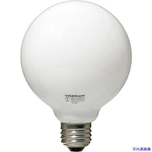 オレンジブック トラスコ中山　TRUSCOYAZAWA ボール電球40W形ホワイト 〔品番:GW100V38W95〕[ 注番:6347228]特長●住宅、店舗、ホテルなどのムード照明、装飾照明などに幅広く使用できます仕様●外径(mm)：95...