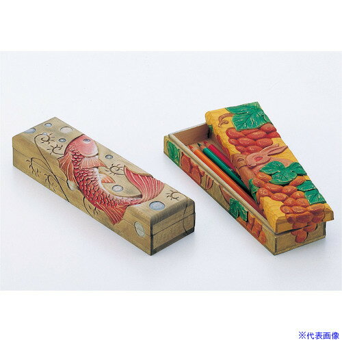 オレンジブック トラスコ中山　TRUSCOArTeC 木彫ふでばこ(30000) 〔品番:30000〕[ 注番:6352030]特長仕様仕様2●220×65×35mm材質/仕上●木部:しな 又は イエローポプラセット内容/付属品●サンドペー...