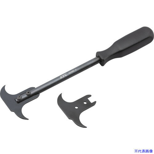 オレンジブック トラスコ中山　TRUSCOKTC オイルシールプラー 〔品番:AE460〕[ 注番:6382830]特長●爪先をオイルシールに引っ掛け、テコの原理でオイルシールを引き抜くことが可能です。●左右の爪の大きさが違い、オイルシール...