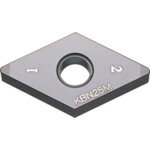 オレンジブック トラスコ中山　TRUSCO京セラ 旋削加工用チップ CBN KBN525 〔品番:DNGA150402S01225ME〕[ 注番:6447171]特長●微粒子CBNと耐熱結合相により、耐欠損性と耐摩耗性の高いバランスを実現し...