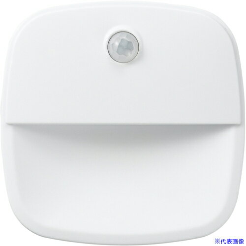 オレンジブック トラスコ中山　TRUSCOYAZAWA 人感明暗ナイトライト 〔品番:NBSML63WH〕[ 注番:6519443]特長●暗い場所でセンサーが人の動きを感知すると自動で点灯仕様●幅(mm)：75●奥行(mm)：32●高さ(m...