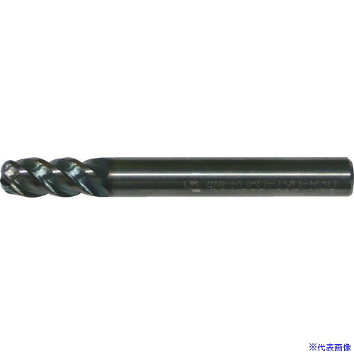 オレンジブック トラスコ中山　TRUSCO京セラ ラジアスエンドミル 4MFR 刃径6mm 刃長13mm 全長60mm シャンク径6mm 〔品番:4MFR060130R15〕[ 注番:6526659]特長●不等分割・不等リードにより、優れた...