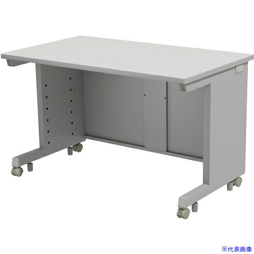 オレンジブック トラスコ中山　TRUSCOSANWA eデスク(グレー)W1200×D700×H720 〔品番:EDSK12070GY72〕[ 注番:6531868]特長●設置場所や設置機器、用途に合わせて150種類のサイズから選べるデスク...