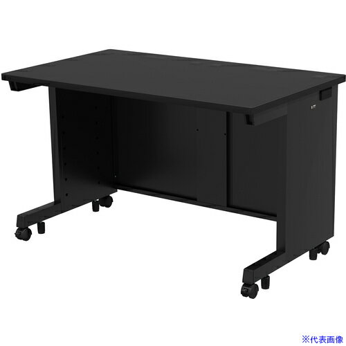 オレンジブック トラスコ中山　TRUSCOSANWA eデスク(ブラック)W1200×D700×H720 〔品番:EDSK12070BK72〕[ 注番:6536836]特長●設置場所や設置機器、用途に合わせて150種類のサイズから選べるデス...