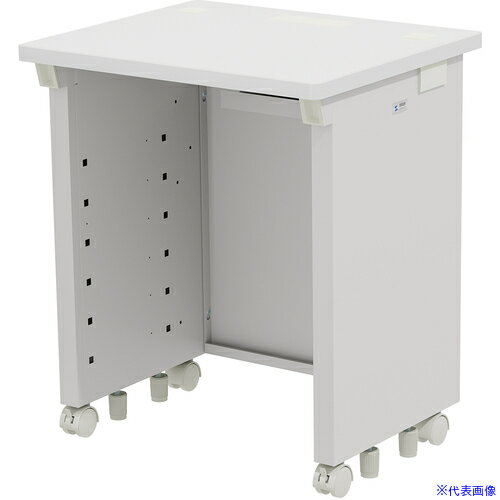 オレンジブック トラスコ中山　TRUSCOSANWA eデスク(ホワイト)W600×D500×H700 〔品番:EDSK6050W〕[ 注番:6549576]特長●設置場所や設置機器、用途に合わせて150種類のサイズから選べるデスクシリーズ...