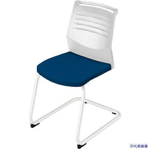 オレンジブック トラスコ中山　TRUSCONAIKI ミーティングチェアー(肘無) E290型 オセディア osedia 〔品番:E297FH3POB〕[ 注番:6565955]特長●空間や家具となじみやすいカラーリングにリニューアルしまし...