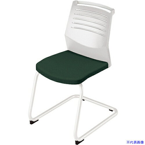 オレンジブック トラスコ中山　TRUSCONAIKI ミーティングチェアー(肘無) E290型 オセディア osedia 〔品番:E297FH3PDGR〕[ 注番:6565969]特長●空間や家具となじみやすいカラーリングにリニューアルしま...