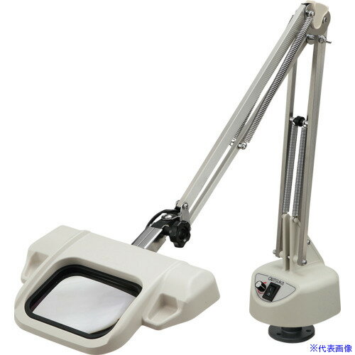 オレンジブック トラスコ中山　TRUSCOオーツカ LED照明拡大鏡 OLIGHT3L−FD 2X 〔品番:OLIGHT3LFD2X〕[ 注番:6575599]特長●レクタ交換レンズシステム(2X〜3.5X)に対応しています。●光量調節機能...