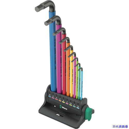 オレンジブック トラスコ中山　TRUSCOWera(ヴェラ) 950/9 ヘックスプラスマルチカラー3 Lキーセット ミリサイズ ブラックレーザー 〔品番:133165〕[ 注番:6581624]特長●テーブルの上に直立させることも壁に掛け...
