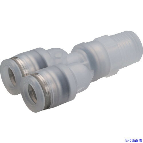 オレンジブック トラスコ中山　TRUSCOPISCO ワンタッチ継手 チューブフィッティングPP/SUS304 〔品番:PPX1/2-03〕[ 注番:6585878]特長●本体材質には、クリーン環境に適したPPを採用。●金属材質はSUS30...