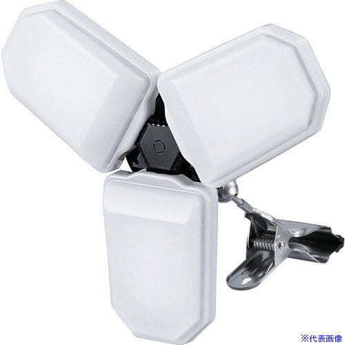 オレンジブック トラスコ中山　TRUSCOIRIS 107190 PROLEDS 配光可変型LEDクリップライト 9000lm 〔品番:ILW90GWC〕[ 注番:6592291]特長●シーンに合わせて照らし方が選べる屋内用作業ライトです。...