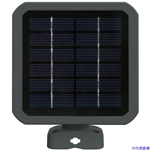 オレンジブック トラスコ中山　TRUSCOmusashi 充電式カメラ用ソーラーパネル 〔品番:CRC7202〕[ 注番:6596799]特長●充電式どこでもセンサーWi-Fiカメラ専用のソーラーパネルです。●カメラと接続することでソーラー...