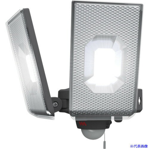 オレンジブック トラスコ中山　TRUSCOmusashi 12.5W×2灯スライド型 LEDセンサーライト 〔品番:LEDAC2050〕[ 注番:6596805]特長●シンプル機能のコンセント式センサーライトです。●ライト部がスライド式で照...