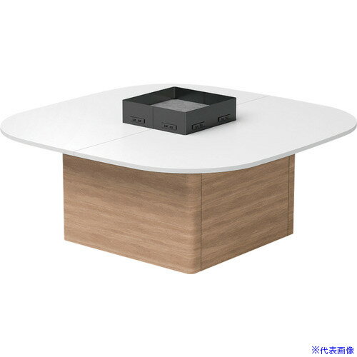 オレンジブック トラスコ中山　TRUSCONAIKI ワークテーブル(電源付) LOT型 ロトス LOTOS 〔品番:LOTM1818RPBSOH〕[ 注番:6597458]特長●リラックスしながら心地よく働けるラウンジワークテーブルです。...