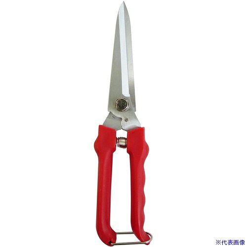 オレンジブック トラスコ中山　TRUSCO大進 EG万能剪定鋏ロング225mm 〔品番:501467〕[ 注番:6632117]特長●サビに強い クロームメッキです。●切れ味のよい 炭素工具鋼を使用しています。用途●剪定から芽切り、生花の整...