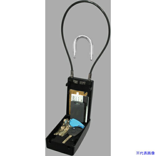 オレンジブック トラスコ中山　TRUSCOノムラテック 鍵の収納BOX ワイヤー式キーストック 〔品番:N1273〕[ 注番:6643135]特長●ワイヤー式、ワイヤーとシャックルは簡単に交換OK●賃貸住宅・事務所等の鍵管理・受け渡しに●ワ...