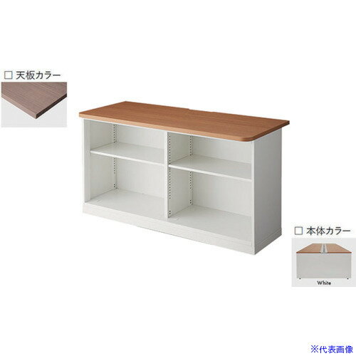 オレンジブック トラスコ中山　TRUSCONAIKI エンドキャビネット 〔品番:CW1472NECWCA〕[ 注番:6650653]特長仕様●間口(mm)：1400●奥行(mm)：600●高さ(mm)：720●色：天板：ショコラアッシュ／...