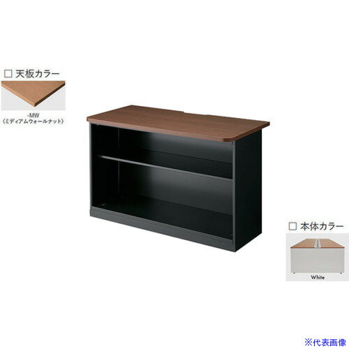 オレンジブック トラスコ中山　TRUSCONAIKI エンドキャビネット 〔品番:CW1272NECWMWP〕[ 注番:6656851]特長仕様●間口(mm)：1200●奥行(mm)：600●高さ(mm)：720●色：天板：ミディアムウォー...