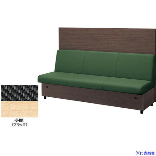 オレンジブック トラスコ中山　TRUSCONAIKI ソファーユニット(パネル付) RC170型 〔品番:RC1711FSBK〕[ 注番:6658460]特長●デスク以外の場所での働き方を創造するソファーユニットです。仕様●幅(mm)：10...