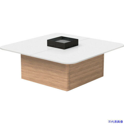 オレンジブック トラスコ中山　TRUSCONAIKI ワークテーブル(電源付) LOT型 ロトス LOTOS 〔品番:LOTM2020PBSOH〕[ 注番:6663180]特長●リラックスしながら心地よく働けるラウンジワークテーブルです。仕...