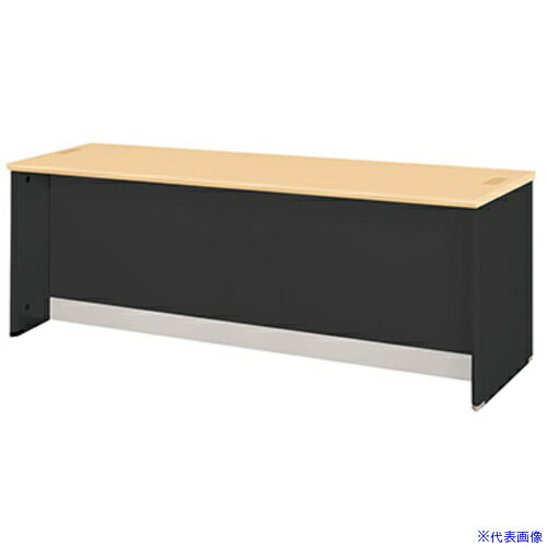 オレンジブック トラスコ中山　TRUSCONAIKI ローカウンター 〔品番:XC1870BSB〕[ 注番:6789920]特長仕様●間口(mm)：1800●奥行(mm)：700●高さ(mm)：700●色：天板：シルクウッド／本体：ブラック...