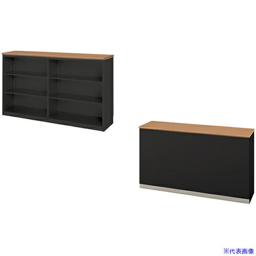 オレンジブック トラスコ中山　TRUSCONAIKI ハイカウンター(オープン) 〔品番:XC1590NBMWB〕[ 注番:6789933]特長仕様●間口(mm)：1500●奥行(mm)：450●高さ(mm)：950●色：天板：ミディアムウ...