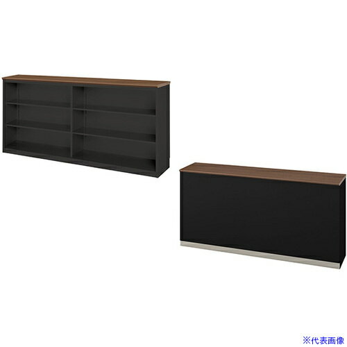 オレンジブック トラスコ中山　TRUSCONAIKI ハイカウンター(オープン) 〔品番:XC1890NBWNB〕[ 注番:6791548]特長仕様●間口(mm)：1800●奥行(mm)：450●高さ(mm)：950●色：天板：ダークウォー...