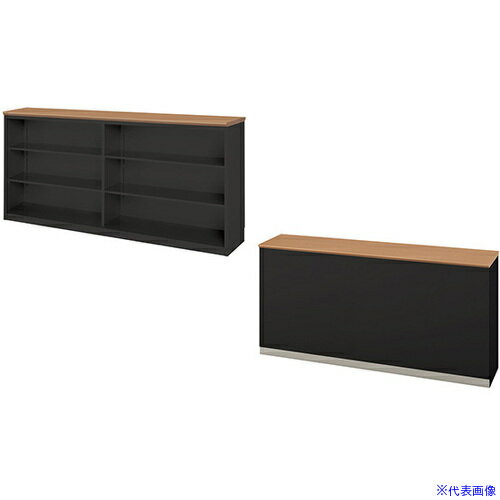 オレンジブック トラスコ中山　TRUSCONAIKI ハイカウンター(オープン) 〔品番:XC1890NBMWB〕[ 注番:6791560]特長仕様●間口(mm)：1800●奥行(mm)：450●高さ(mm)：950●色：天板：ミディアムウ...