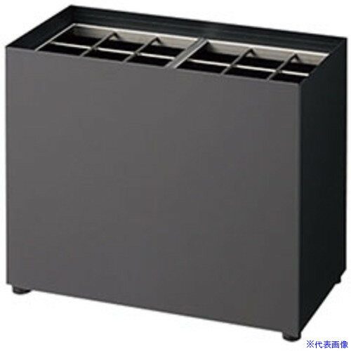 オレンジブック トラスコ中山　TRUSCONAIKI 傘立て 〔品番:LB2550BK〕[ 注番:6793316]特長仕様●間口(mm)：492●奥行(mm)：250●高さ(mm)：400●傘本数(本)：18●色：ブラック仕様2●本体：スチ...