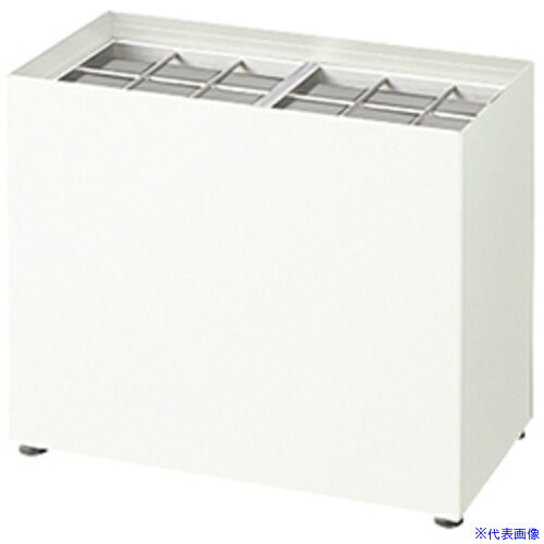 オレンジブック トラスコ中山　TRUSCONAIKI 傘立て 〔品番:LB2550WH〕[ 注番:6794834]特長仕様●間口(mm)：492●奥行(mm)：250●高さ(mm)：400●傘本数(本)：18●色：ホワイト仕様2●本体：スチ...
