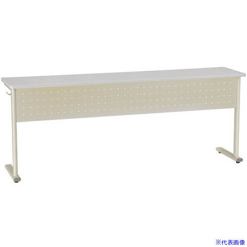オレンジブック トラスコ中山　TRUSCONAIKI 講義用デスク 〔品番:NKG9113IN〕[ 注番:6796465]特長仕様●間口(mm)：1800●奥行(mm)：450●高さ(mm)：700●天板色：グレー仕様2●天板：メラミン化粧...