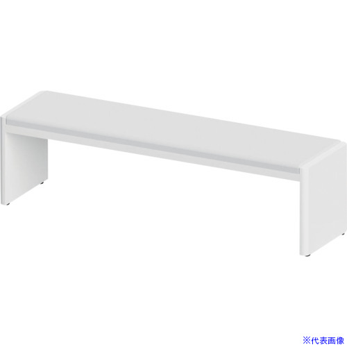 オレンジブック トラスコ中山　TRUSCOミヅシマ Mseries ベンチ 1500 ホワイト 〔品番:3620611〕[ 注番:6797097]特長●座面表皮に合成皮革のクッションを使用した屋内用のベンチです。仕様●幅(mm)：400●奥...