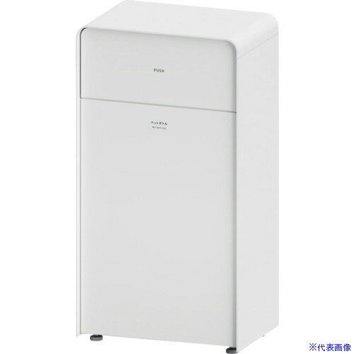 オレンジブック トラスコ中山　TRUSCOミヅシマ Mseries 中型屑入 ♯Jペットボトル ホワイト 〔品番:3621114〕[ 注番:6797124]特長●圧巻のフラットデザインを採用した屋内用の分別屑入です。仕様●間口(mm)：54...