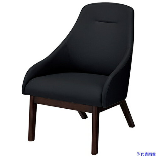 オレンジブック トラスコ中山　TRUSCONAIKI ラウンジワークチェアー 〔品番:RC80SBK〕[ 注番:6800029]特長仕様●座幅(mm)：600●座奥行(mm)：480●座面高さ(mm)：400●幅(mm)：640●奥行(mm...