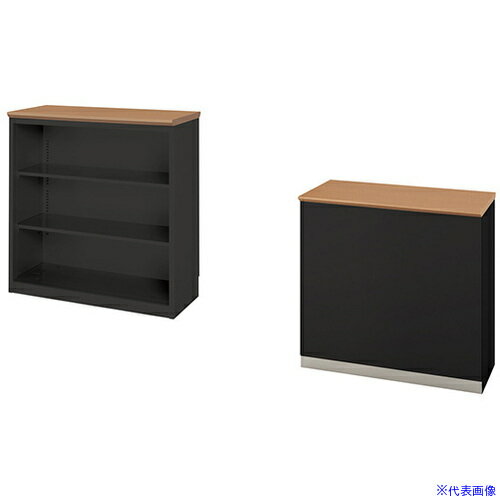 オレンジブック トラスコ中山　TRUSCONAIKI ハイカウンター(オープン) 〔品番:XC0990NBMWB〕[ 注番:6808865]特長仕様●間口(mm)：900●奥行(mm)：450●高さ(mm)：950●色：天板：ミディアムウォ...