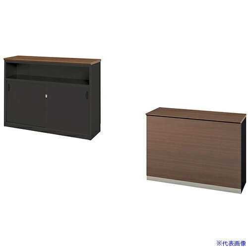 オレンジブック トラスコ中山　TRUSCONAIKI ハイカウンター(棚付タイプ) 〔品番:XC1290BWNAWN〕[ 注番:6808891]特長仕様●間口(mm)：1200●奥行(mm)：450●高さ(mm)：950●色：天板：ダークウ...