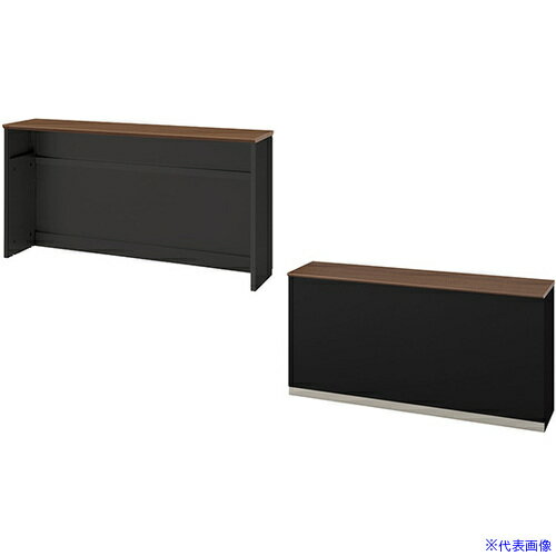 オレンジブック トラスコ中山　TRUSCONAIKI ハイカウンター(フルオープン 〔品番:XC1890NHBWNB〕[ 注番:6808903]特長仕様●間口(mm)：1800●奥行(mm)：450●高さ(mm)：950●色：天板：ダークウ...