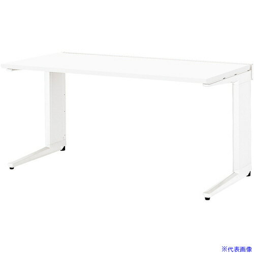 オレンジブック トラスコ中山　TRUSCONAIKI 平デスク トリアス TR型/天板:ホワイト 本体:クリアーホワイト/W1400×D700×H720 〔品番:TRH147FWH〕[ 注番:6810213]特長●【情報】を自由に使いこなす...