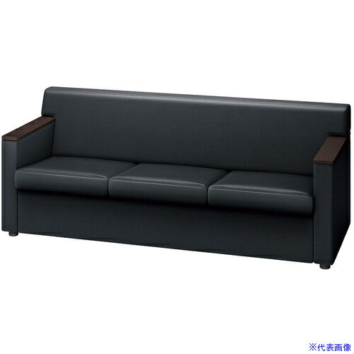 オレンジブック トラスコ中山　TRUSCONAIKI ソファー 〔品番:ZRE175LLW10BK〕[ 注番:6810364]特長仕様●間口(mm)：1800●幅(mm)：1600●奥行(mm)：690●高さ(mm)：700●色：ブラック●...