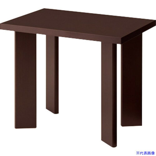 オレンジブック トラスコ中山　TRUSCONAIKI サイドテーブル 〔品番:ZRT175SW5〕[ 注番:6810371]特長仕様●間口(mm)：600●奥行(mm)：400●高さ(mm)：490●色：天板：ミディアムブラウン●品名：サイ...