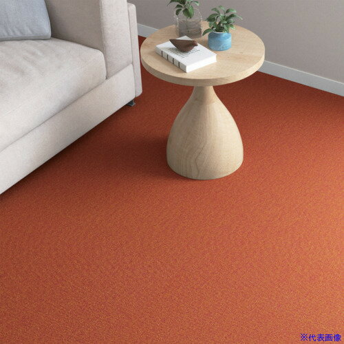 オレンジブック トラスコ中山　TRUSCO大島屋 ループパイルオーダーカーペット ミールネオ ML-6034 オレンジ 〔品番:ML6034〕[ 注番:6813465]特長●弾力性のあるループパイルタイプのカーペットです。用途●事務所や休憩...